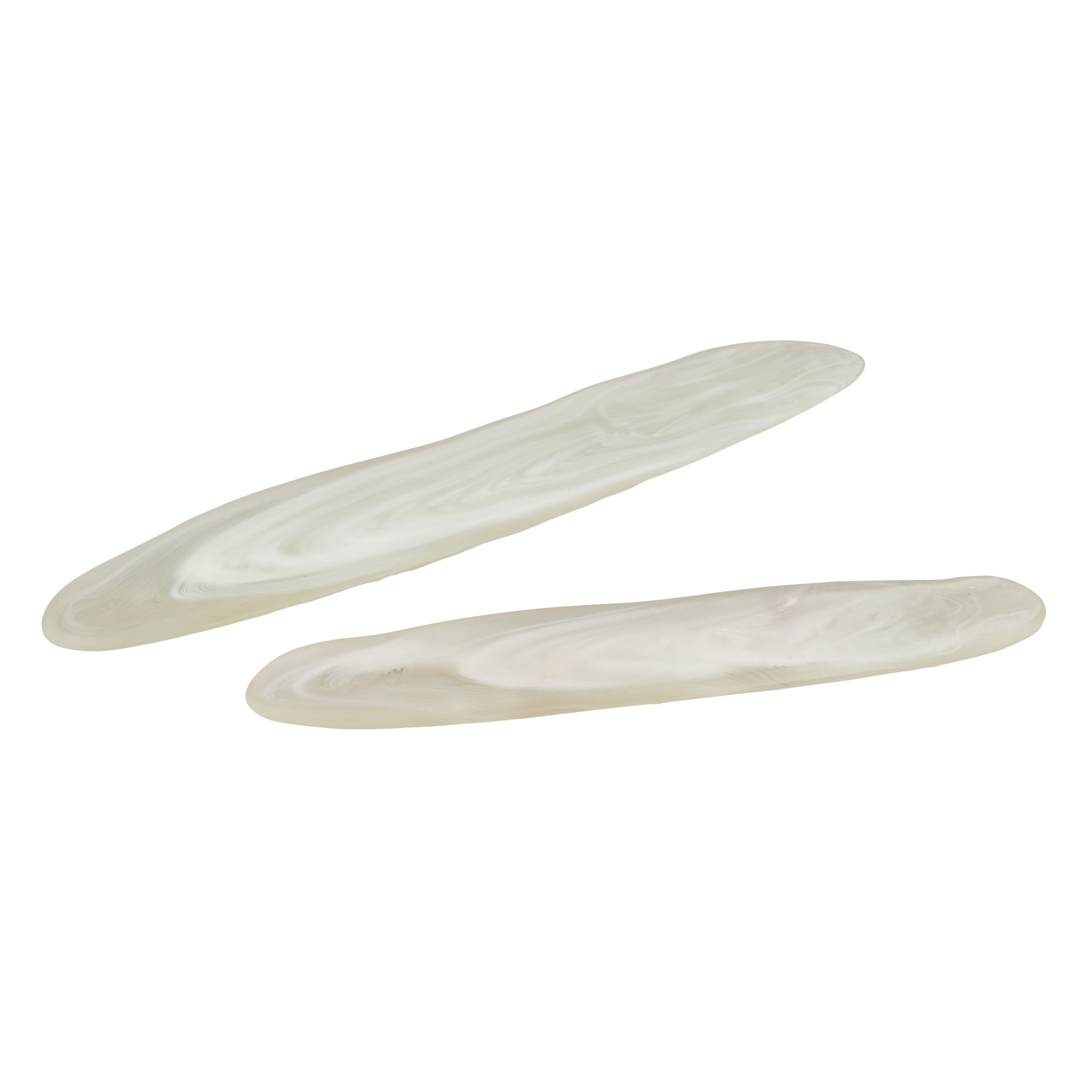 Milky Tray Set of 2 by Currey and Company | 1200-0754-CC | CRC1273460