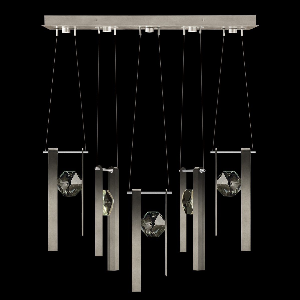 Aria Bar Linear Multi Light Pendant by Fine Art Handcrafted Lighting ...