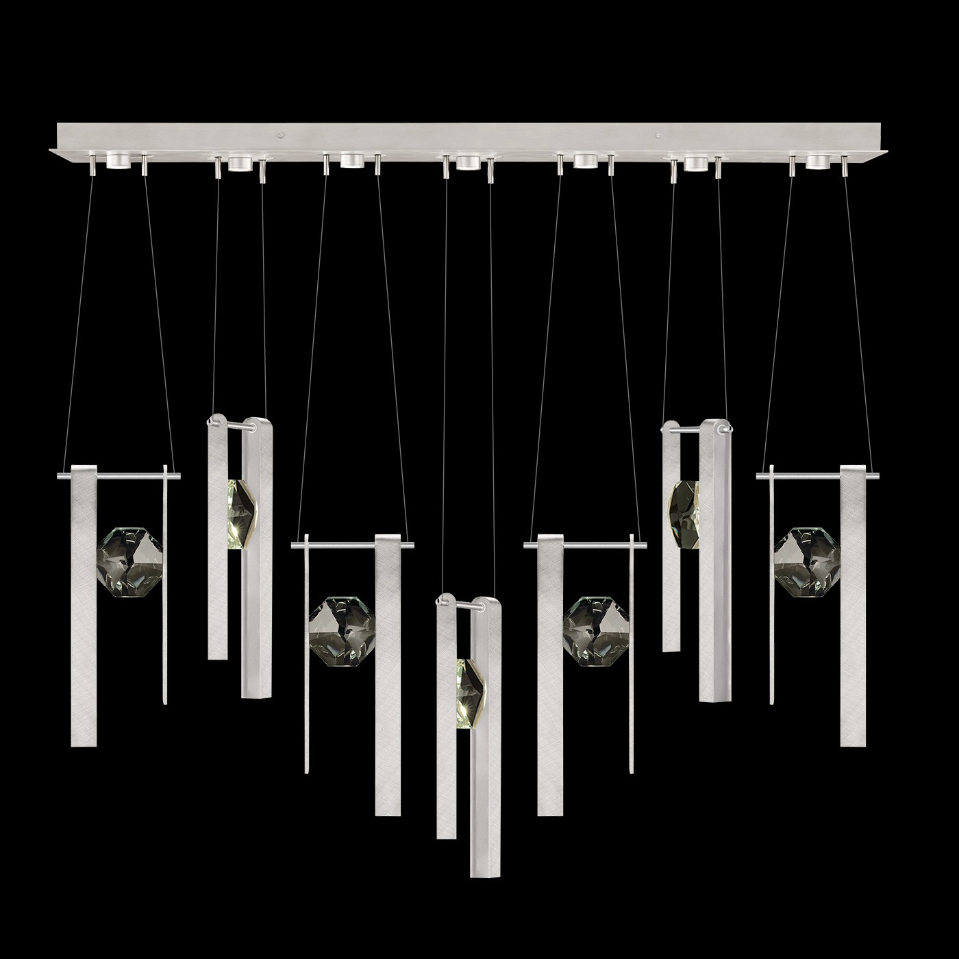Aria Bar Linear Multi Light Pendant by Fine Art Handcrafted Lighting ...