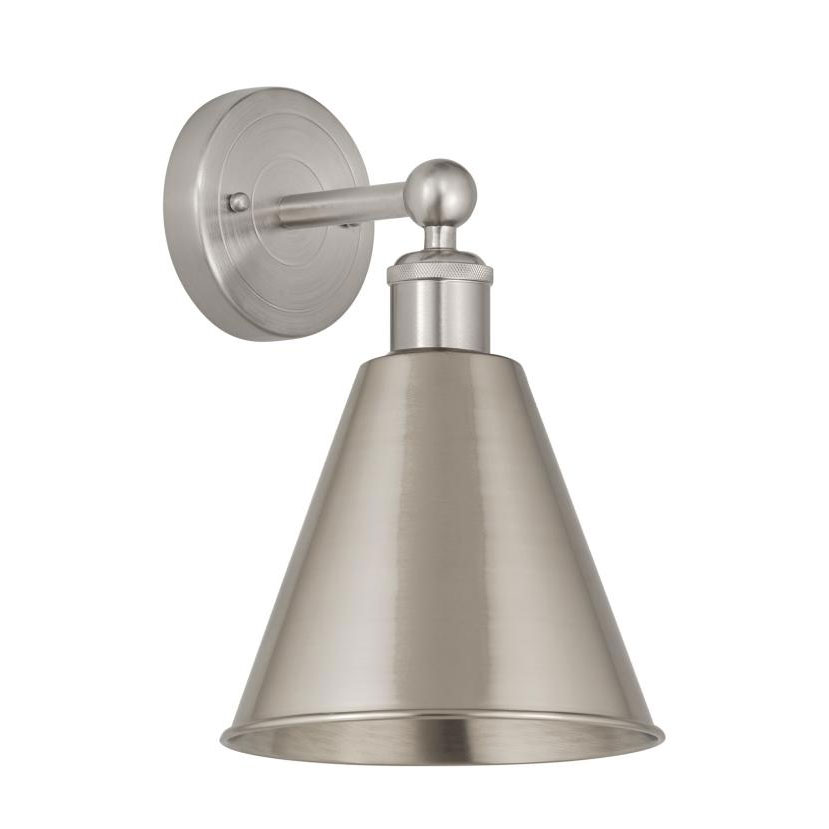 Ballston Cone Wall Light by Innovations Lighting | 616-1W-SN-MBC-8-SN ...