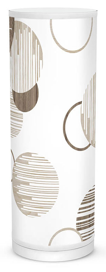 Circle Tube Table Lamp by Jef Designs | jd_Circle_Tube_Warmth | JEF1296022