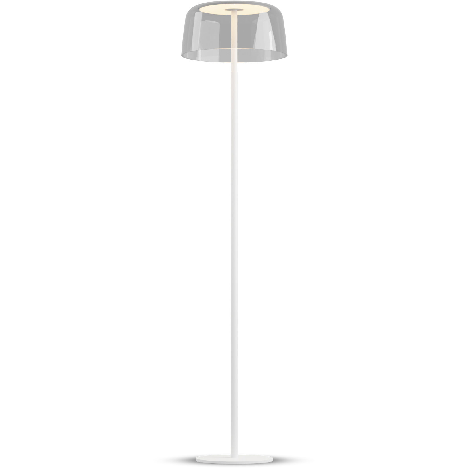 Yurei Floor Lamp by Koncept Lighting | YUF-SW-MWT+SCLR | KNC1296144
