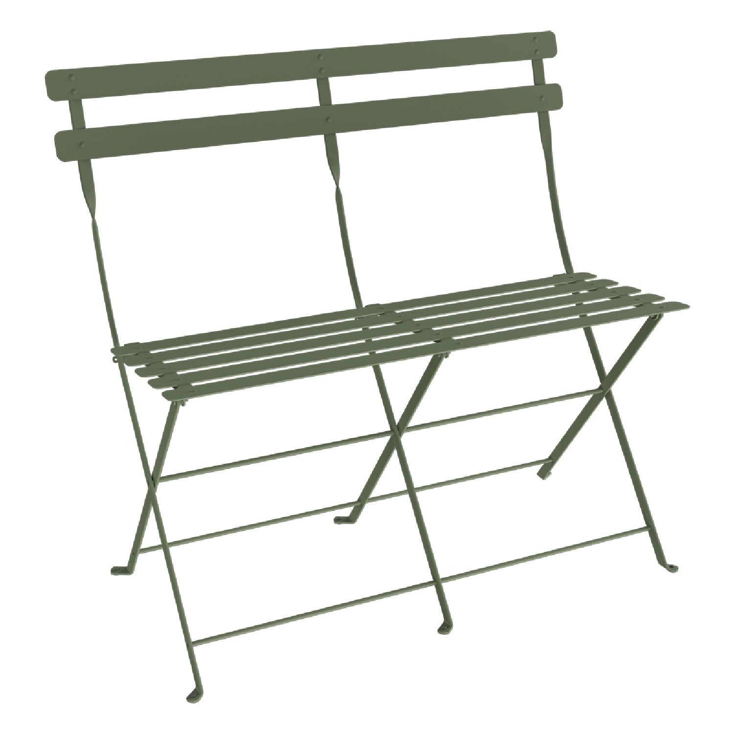Bistro 2-Seater Folding Bench by Fermob | FMB-010482 | FMB1303688