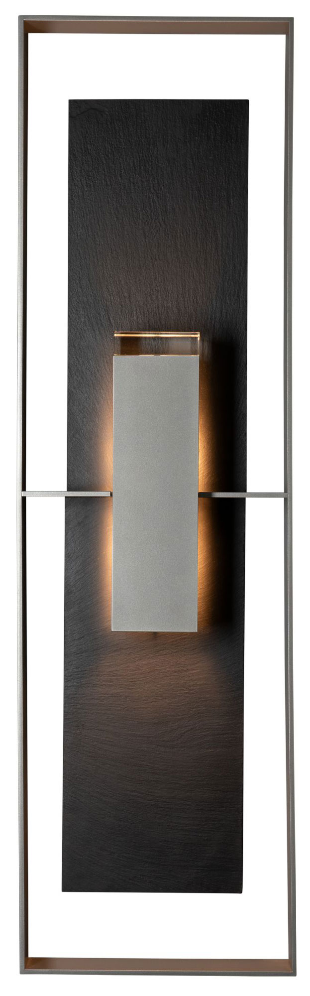 Shadow Box Tall Slate Outdoor Wall Sconce by Hubbardton Forge | 302609 ...