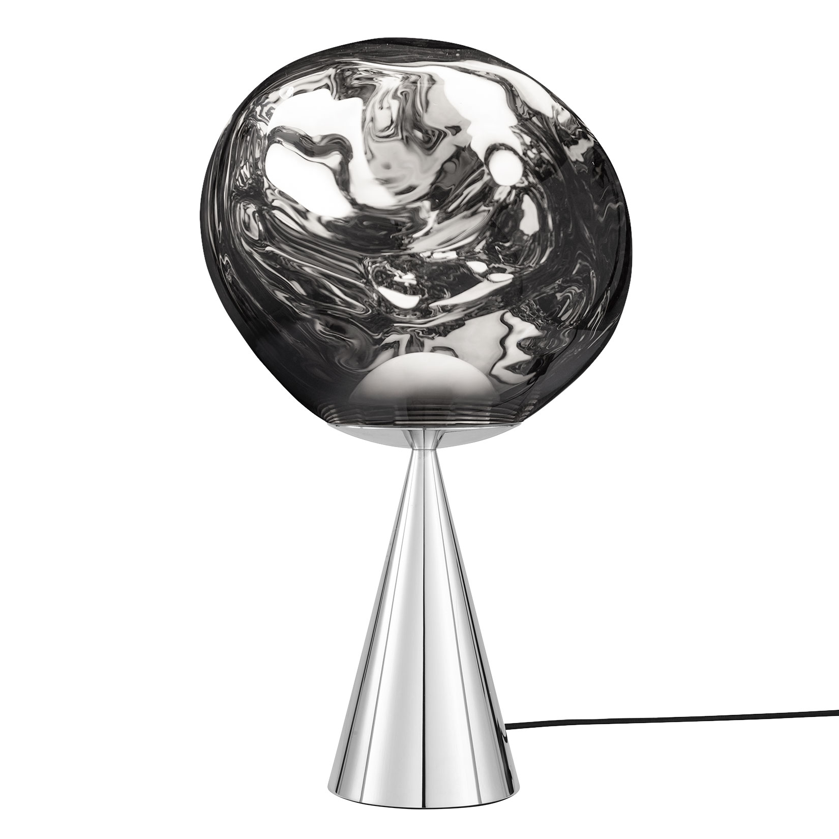 Melt Cone Table Lamp by Tom Dixon | MES02CH-TUN02M2 | TDX1313130