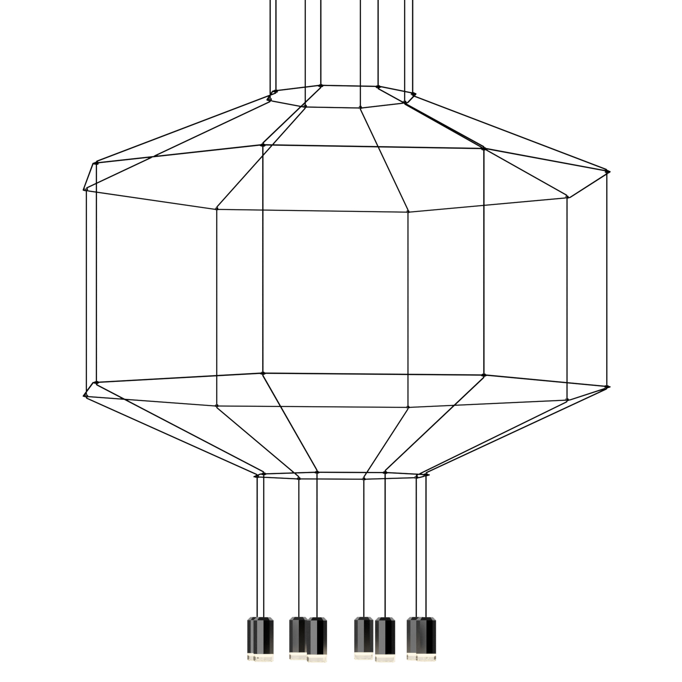 Wireflow Octagonal Pendant by Vibia | 0300-04/12 | VIB1313200