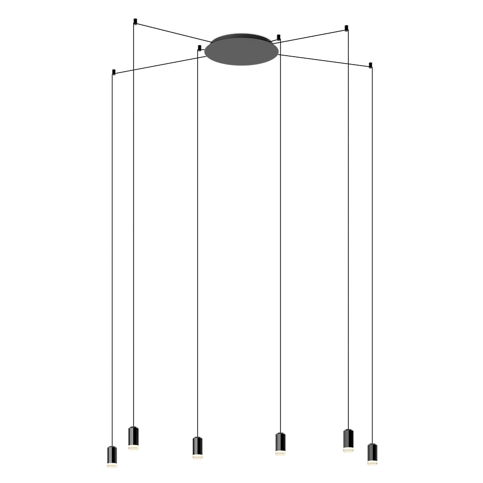 Wireflow Free-Form Multi Light Pendant by Vibia | 0355-04/12 | VIB1313213