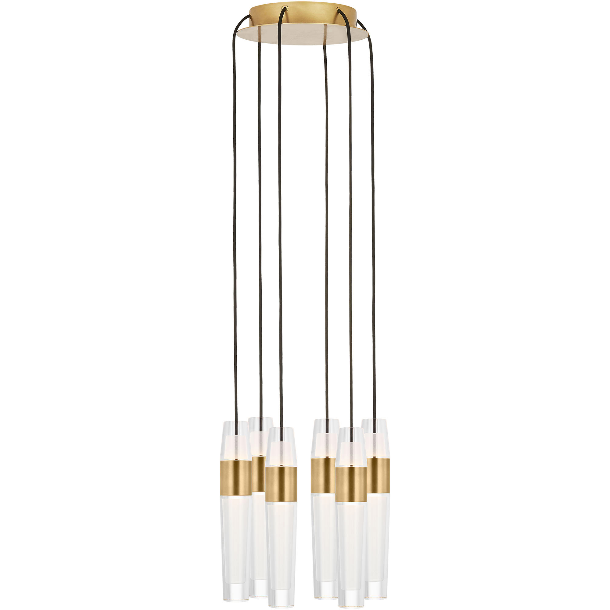 Lassell Round Multi-Light Chandelier by Visual Comfort Modern ...