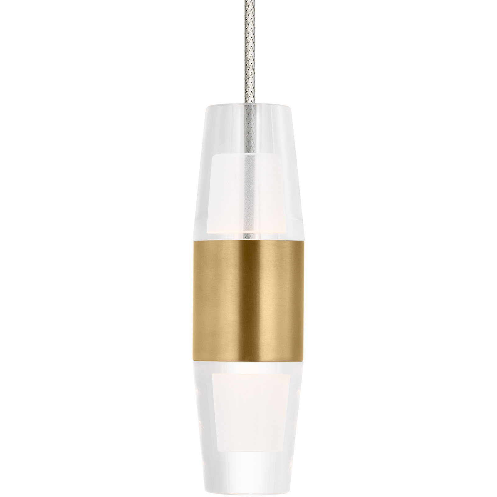 Lassell Monorail Mini Pendant by Visual Comfort Modern | SLPD395MO27NB ...
