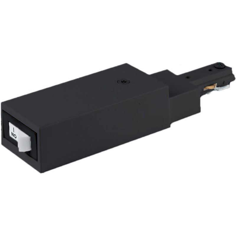 H Track Current Limiter Slim Single Live End Power Feed by WAC Lighting ...