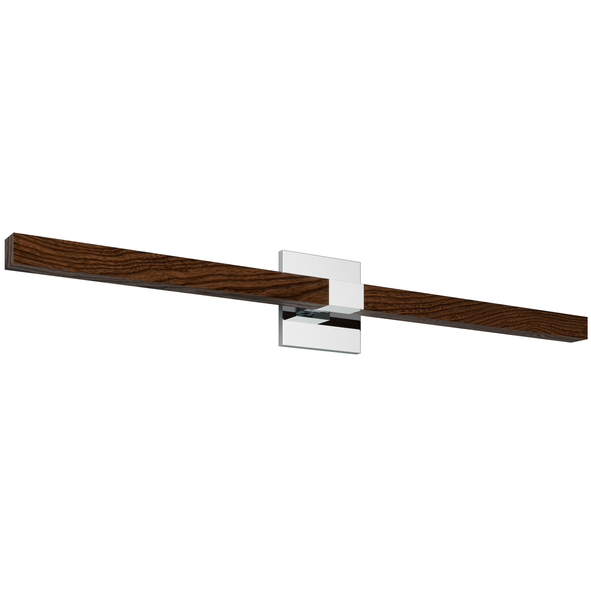 Tie Stix Wood Warm Dim Indirect Vanity Light with Power by PureEdge ...