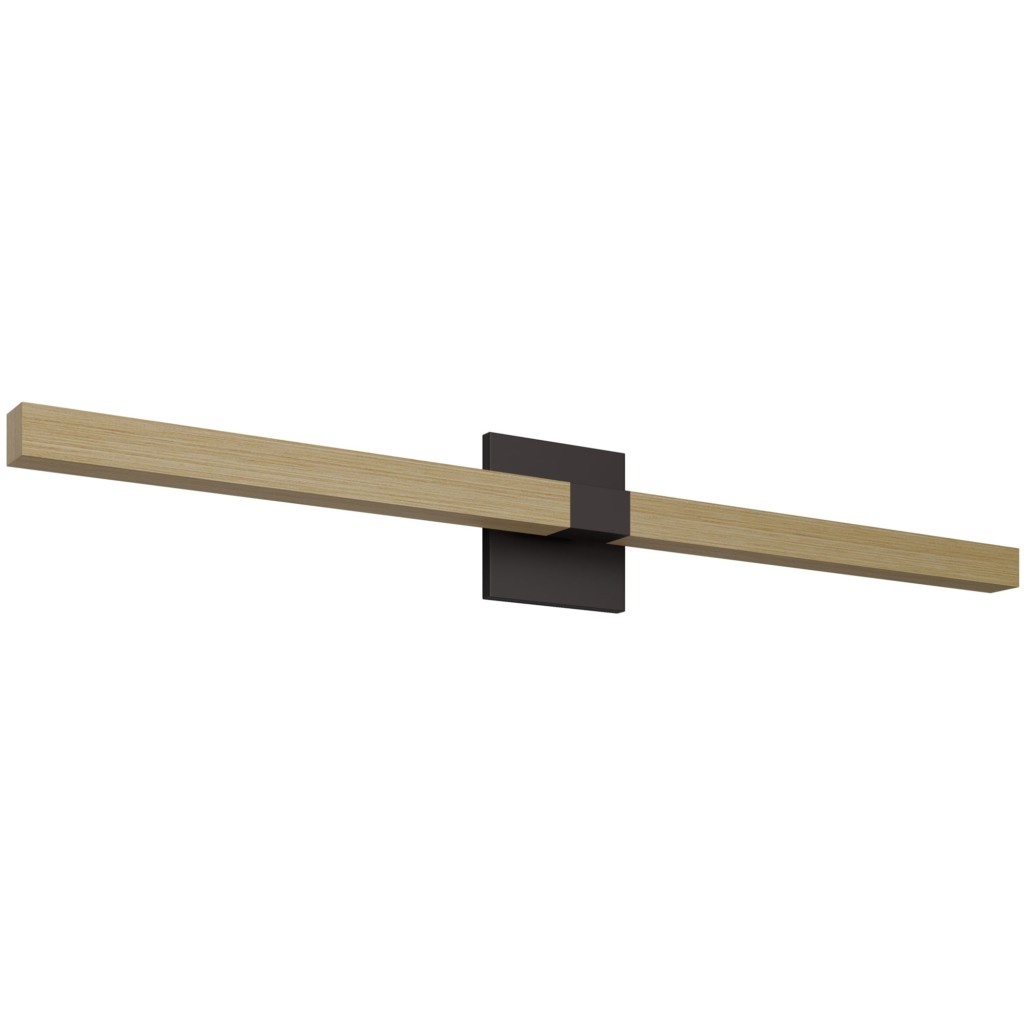 Tie Stix Wood Warm Dim Indirect Vanity Light with Power by PureEdge ...