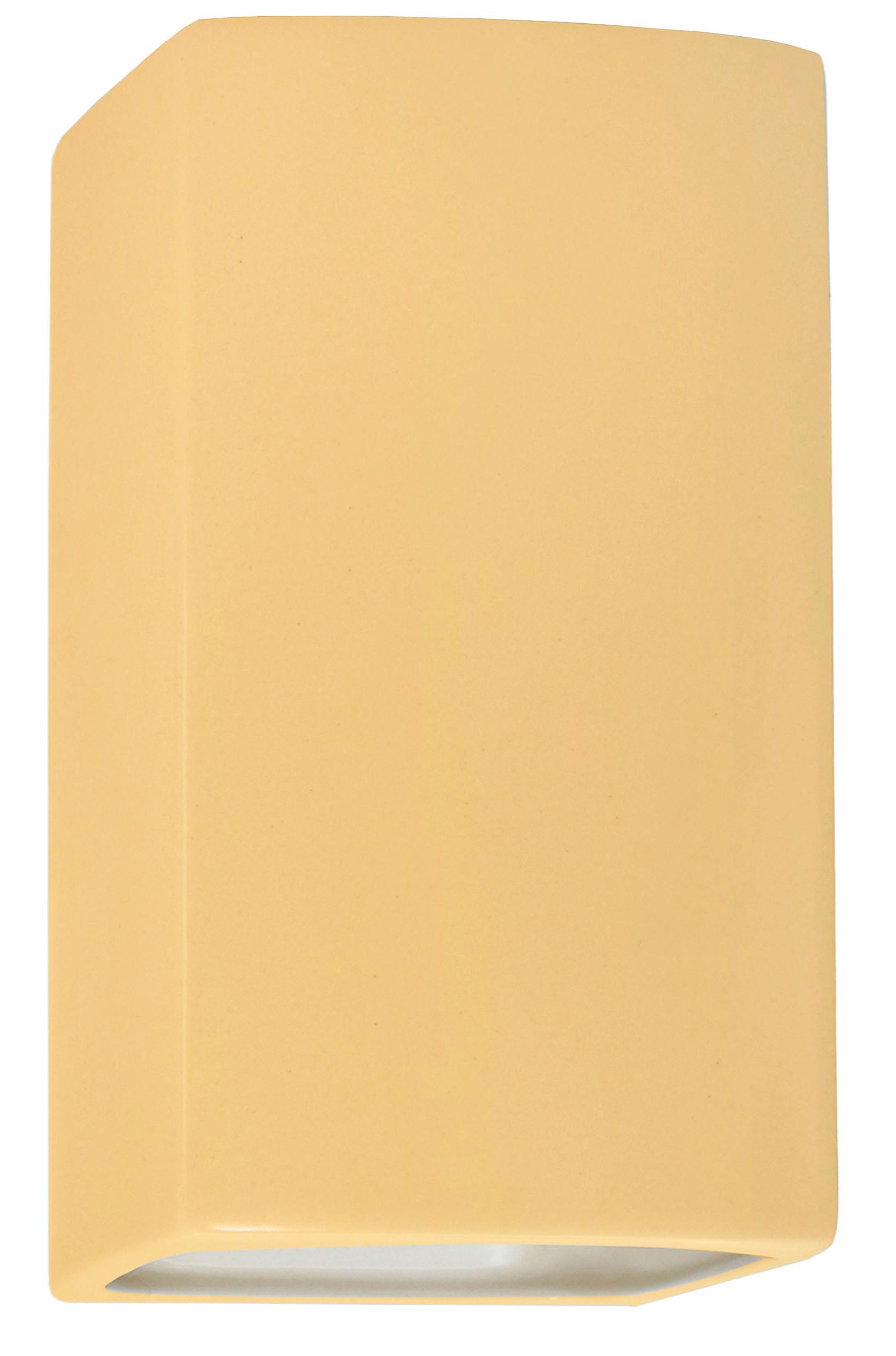 Rectangular Downlight Wall Sconce by Justice Design | CER-0910-MYLW ...