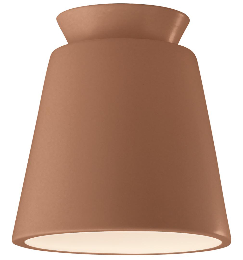 Trapezoid Ceiling Flush Light by Justice Design | CER-6170-ADOB ...