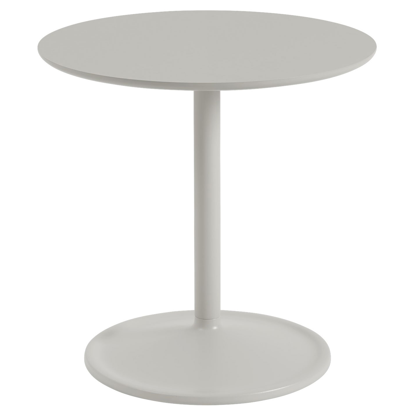 Soft Side Table by Muuto | MSFTSTO1919O-GREY-GREY | MUU1351408