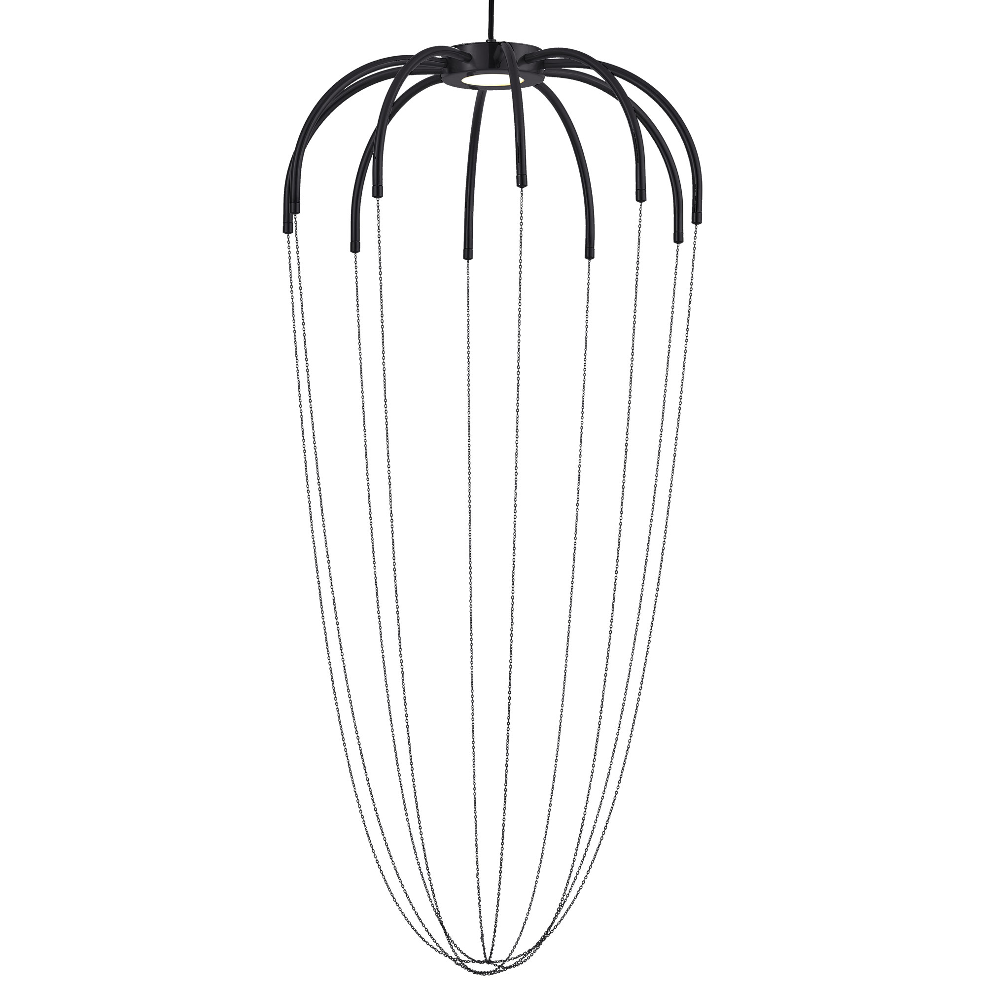 Perla Pendant by Dainolite | PEA-2020LEDP-MB | DAI1353086