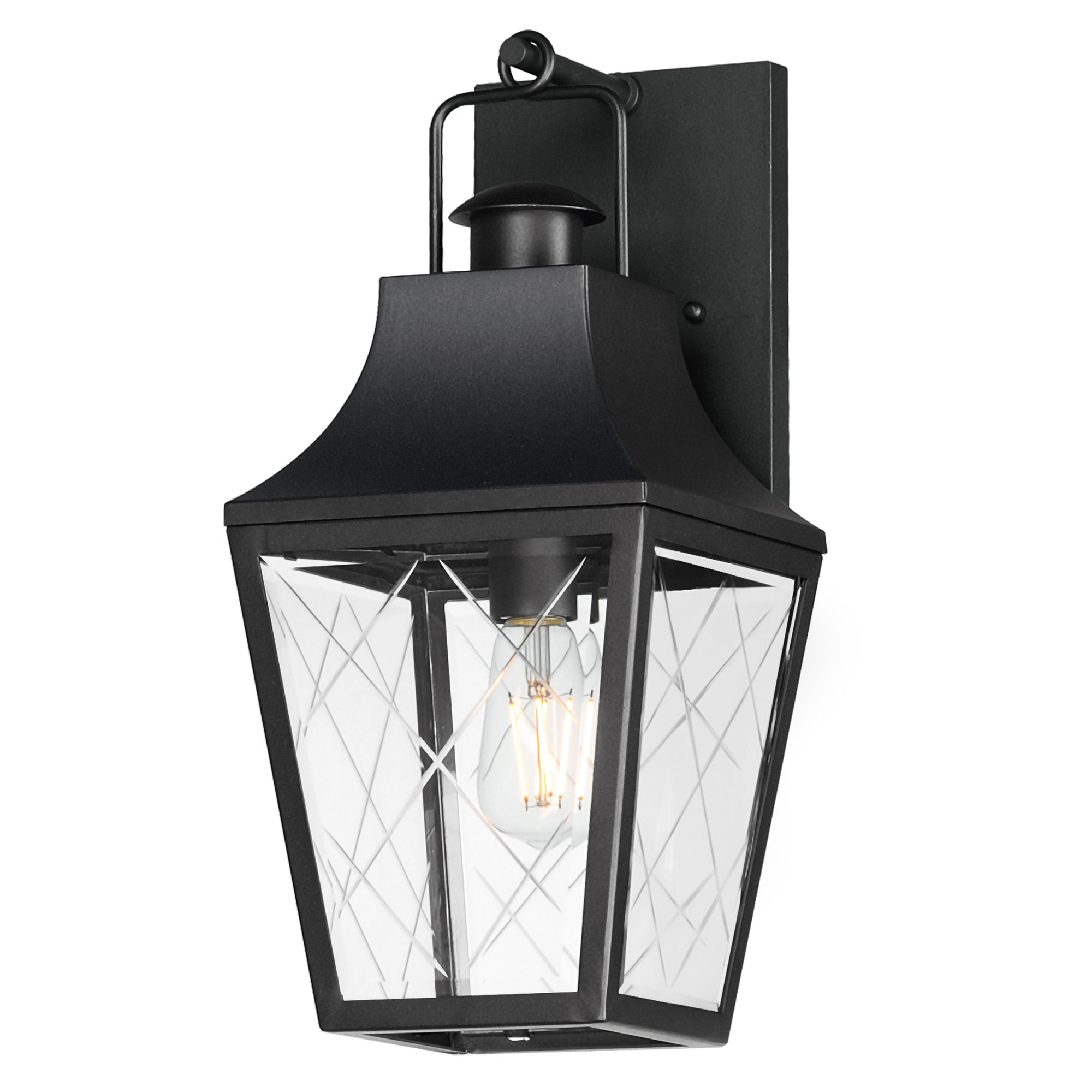 Storybook Outdoor Wall Light by Maxim Lighting | 30362CLBK | MAX1354196