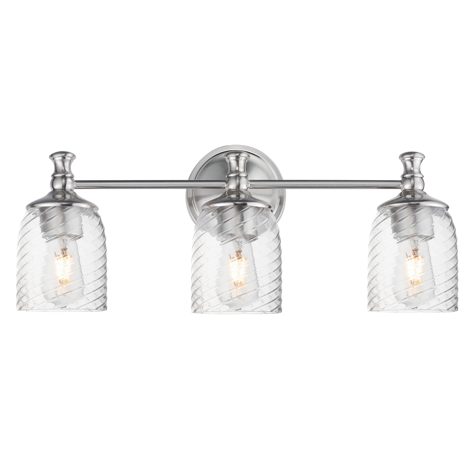 Swirl Bathroom Vanity Light by Maxim Lighting | 21353CRSN | MAX1354371