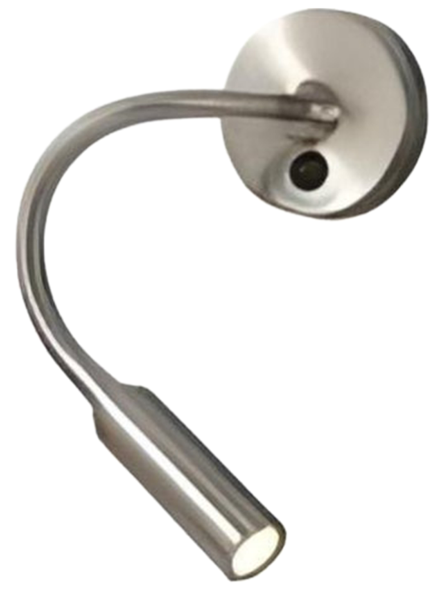 Bradbury Gooseneck Wall Light by Nova of California | NVC-301084SN ...