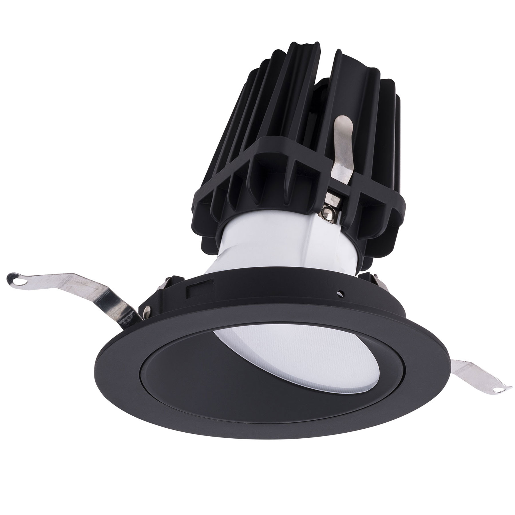 FQ 4 inch Round Wall Wash with Trim by WAC Lighting | R4FRWT-930-BK ...