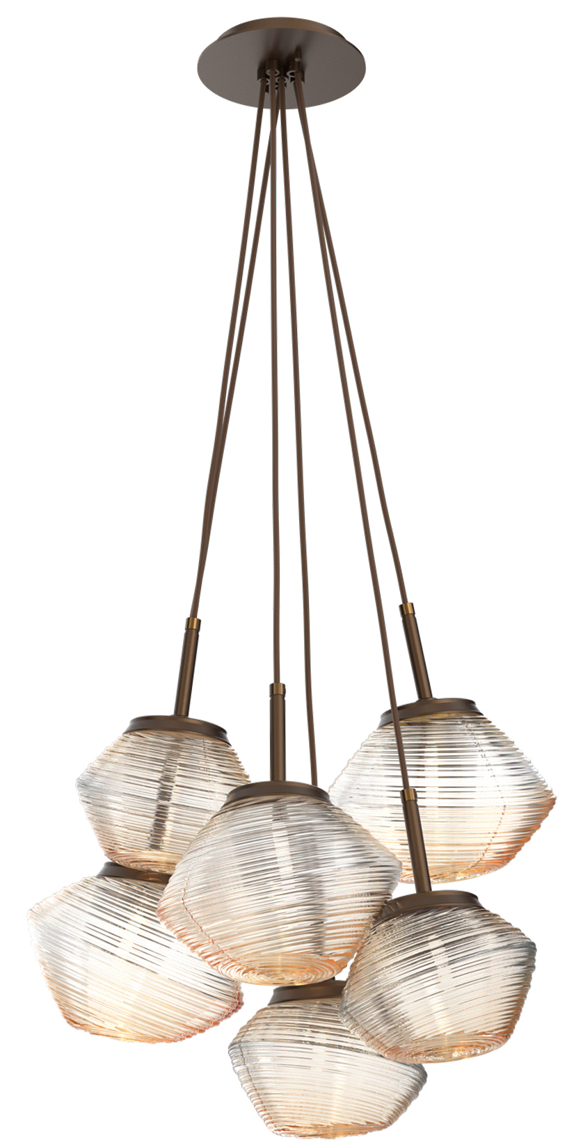 Mesa Cluster Pendant by Hammerton Studio | CHB0089-0F-FB-A-C01-L1 | HMR1367969