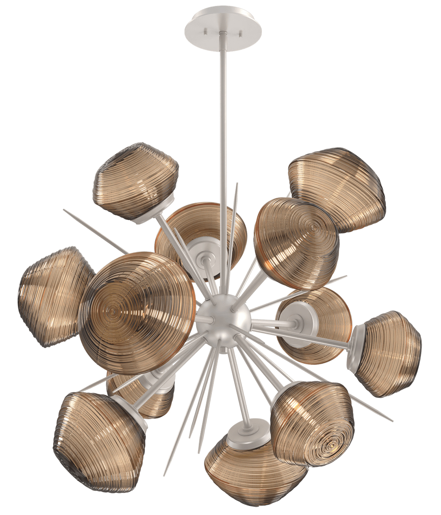 Mesa Starburst Chandelier by Hammerton Studio | CHB0089-0G-BS-B-001-L1 | HMR1368943