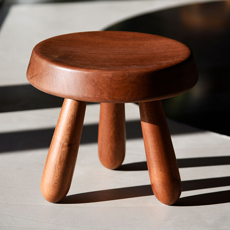 Rispal Stool by Rispal | RI-STO-S-NAT-MAH | RPL1376010