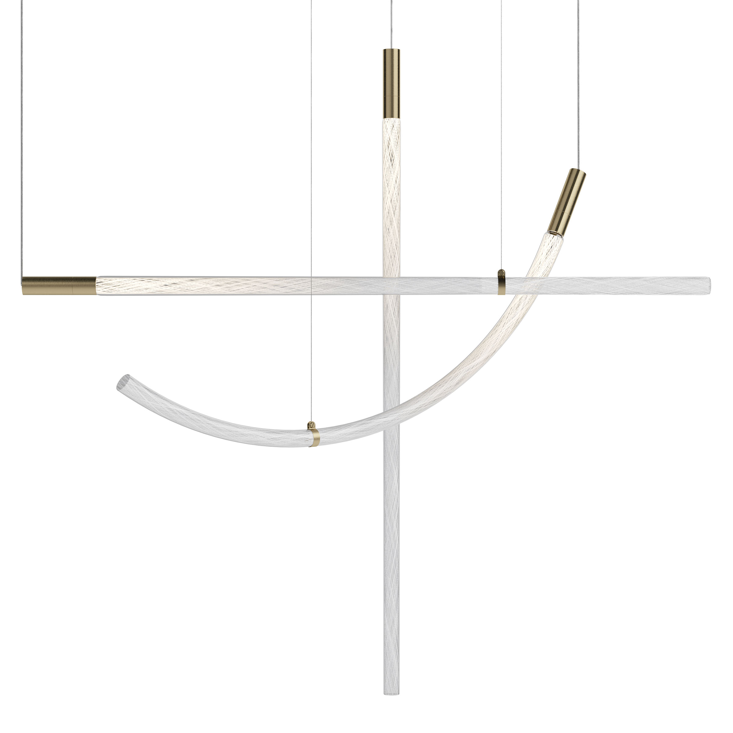 Flare Vertical Multi Light Pendant by Bomma | CCFLO32A1C1SCTUS | BOM1377657