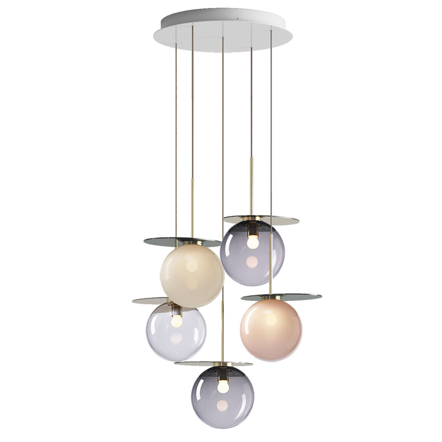 Umbra Round Multi Light Pendant by Bomma | CCU11112111311241111CUS ...