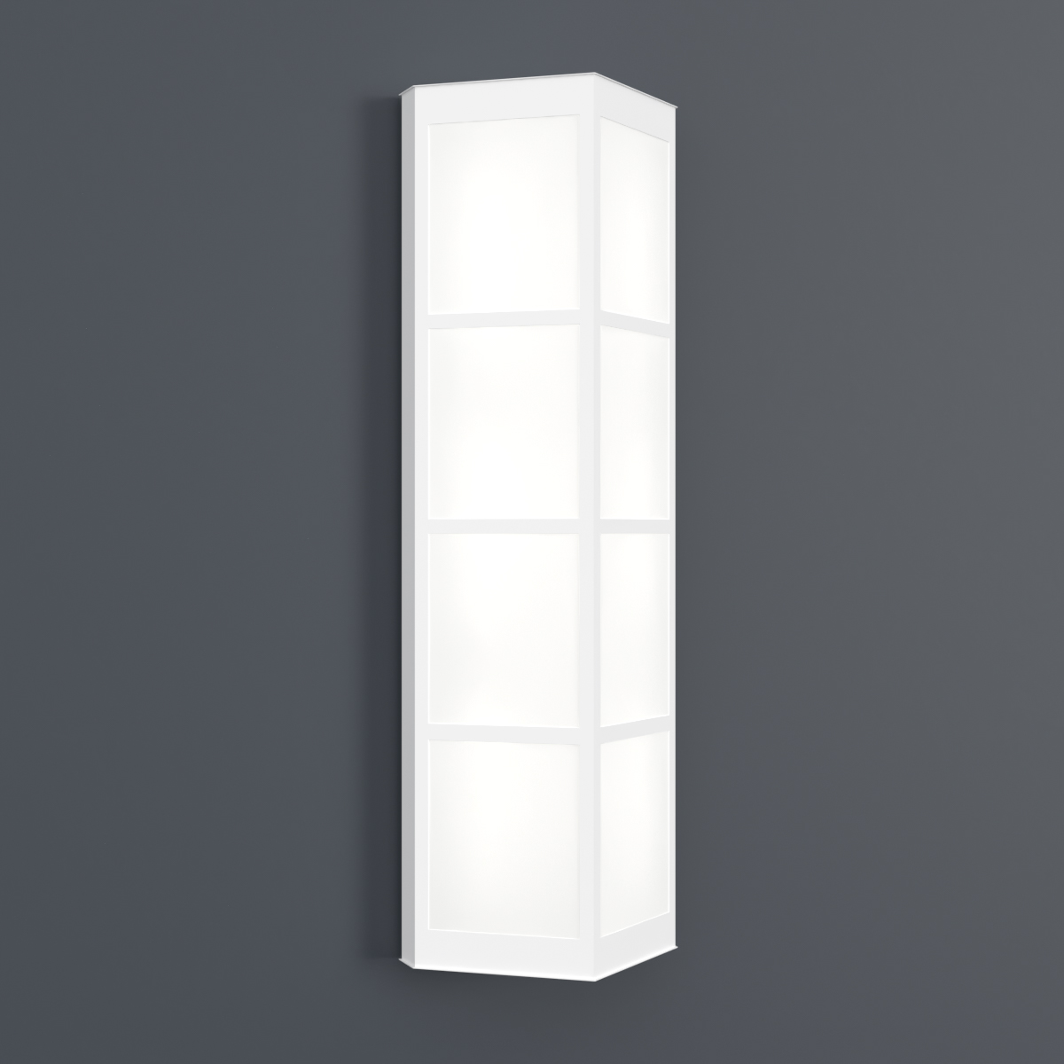 Magna Triangular Wall Sconce by UltraLights | 24530-WH-OA-14 | ULT1385329
