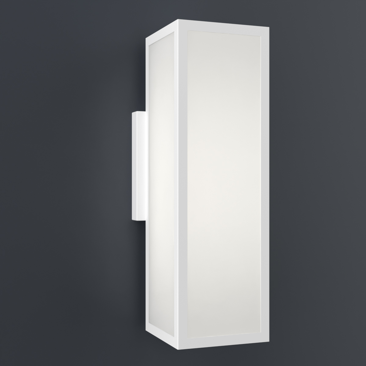 Magna Rectangular Wall Sconce by UltraLights | 24531-WH-FA-14 | ULT1385398