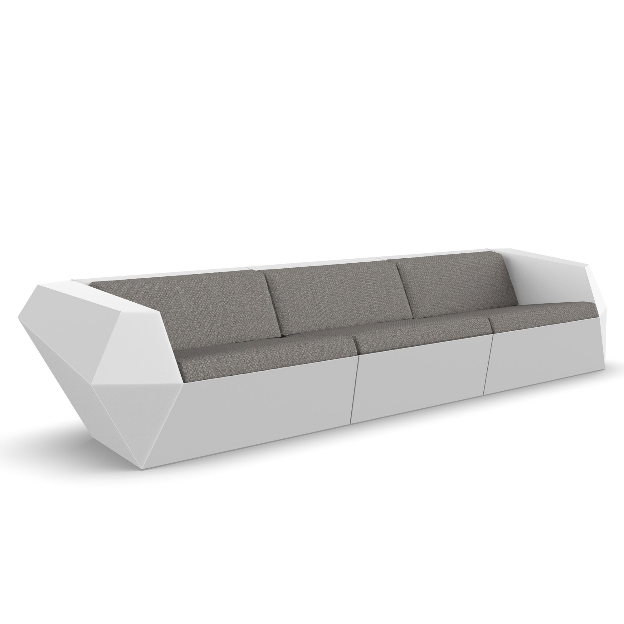 Faz Modular Sofa by Vondom | 71002-White-1310 | VND1385514