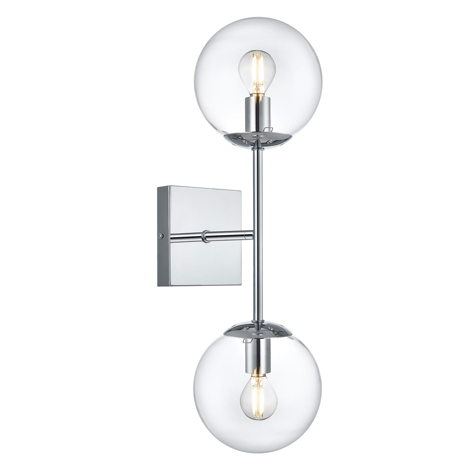 Neri Double Wall Sconce by Elegant Lighting | LD2357C | ELG1397405