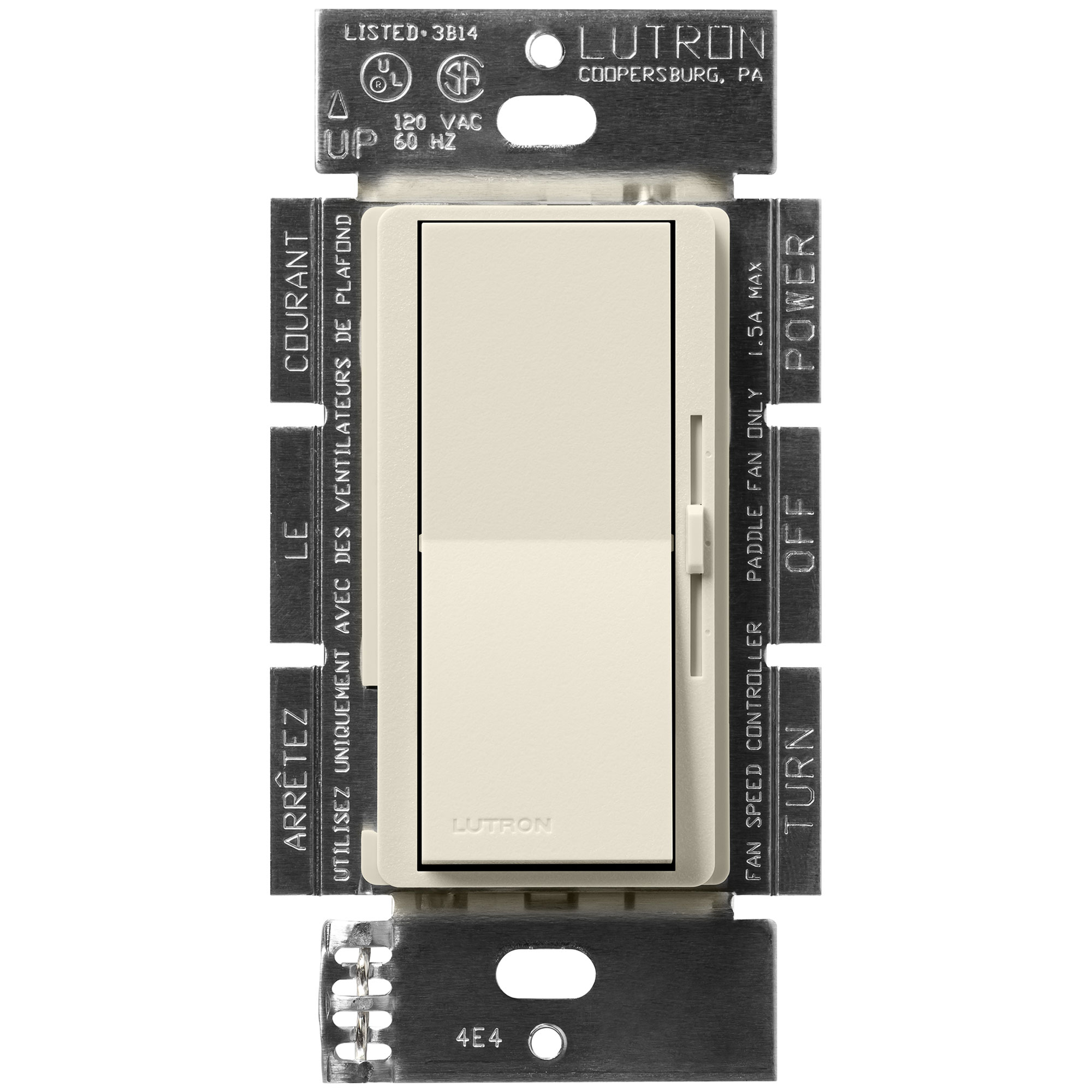 Diva 1.5A 3-Speed Fan Control by Lutron | DVSCFSQ-F-PM | LUT1403945