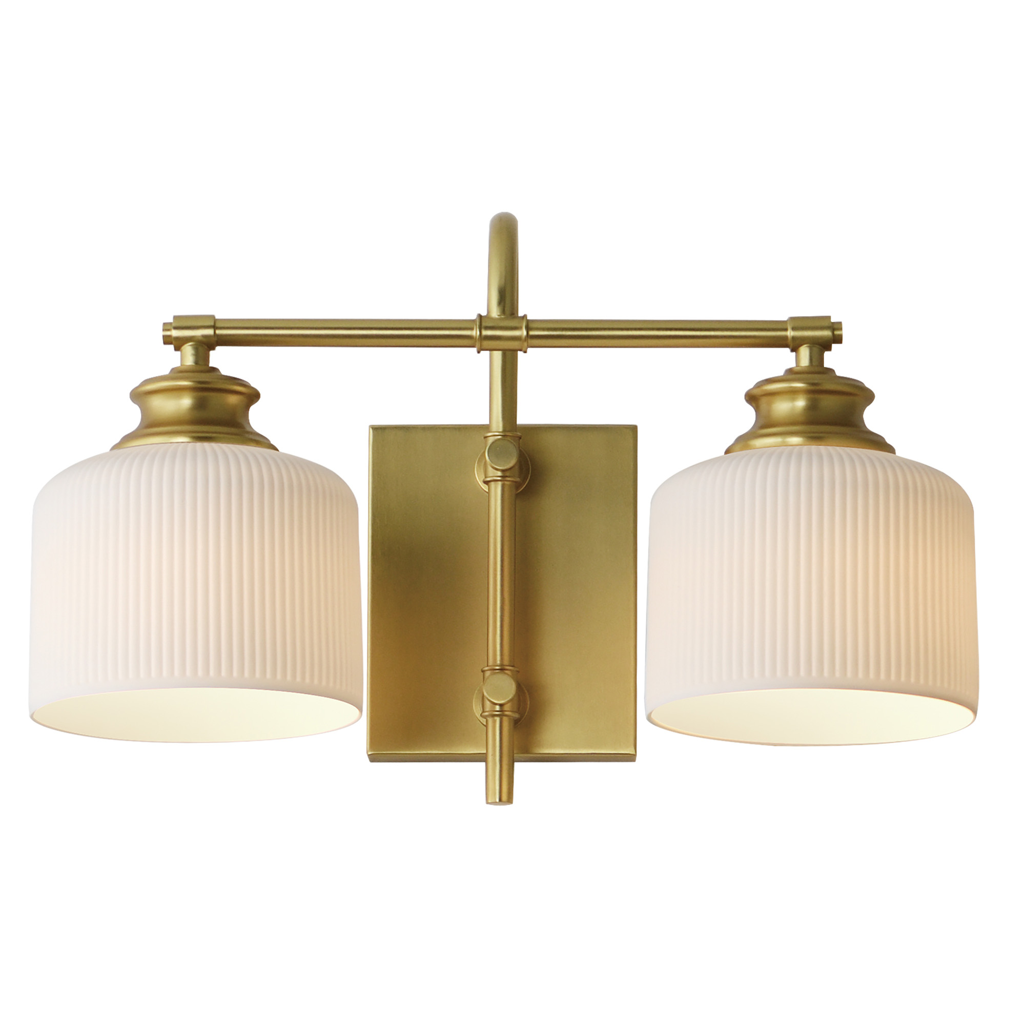 Bisque Bathroom Vanity Light by Maxim Lighting | 21492WTNAB | MAX1419286
