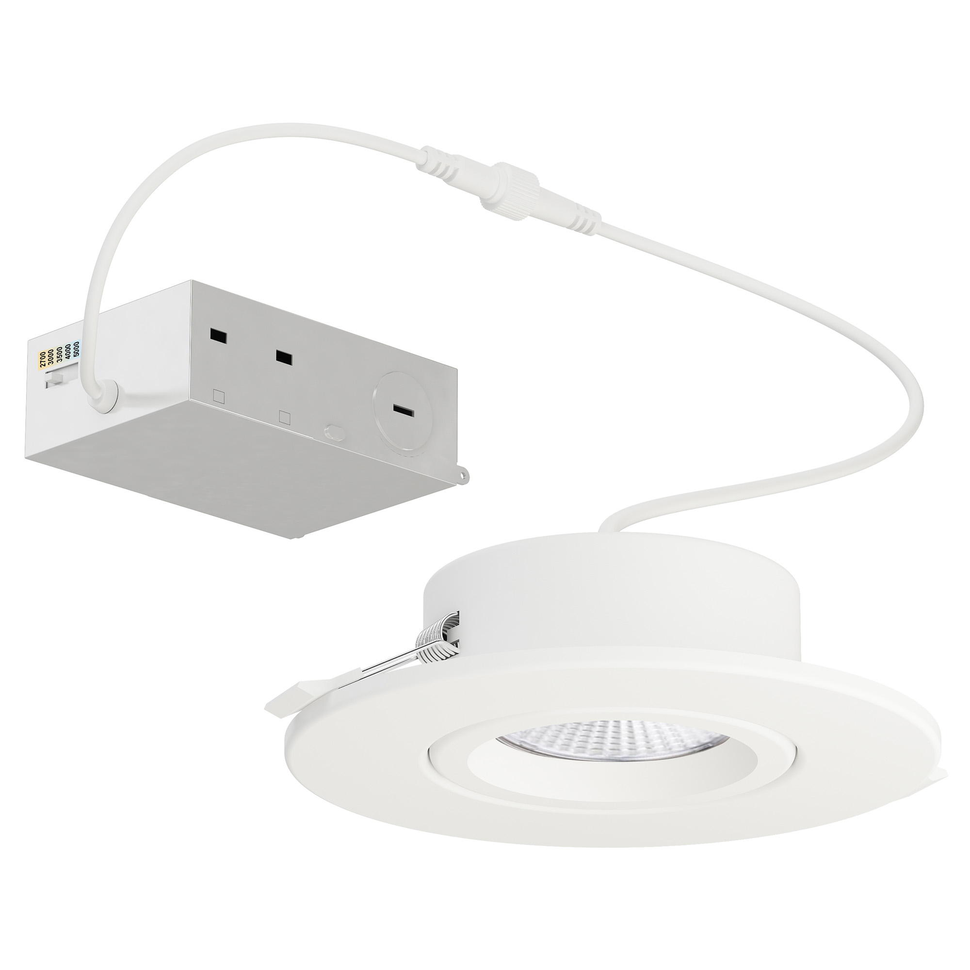 Slim Gimbal Recessed Down Light by Maxim Lighting | 67757WTWT | MAX1419466