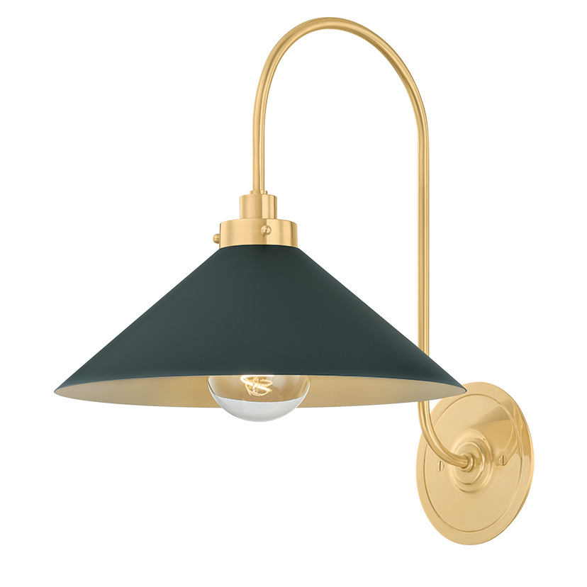 Clivedon Wall Sconce by Hudson Valley Lighting | MDS1400-AGB/SSG ...