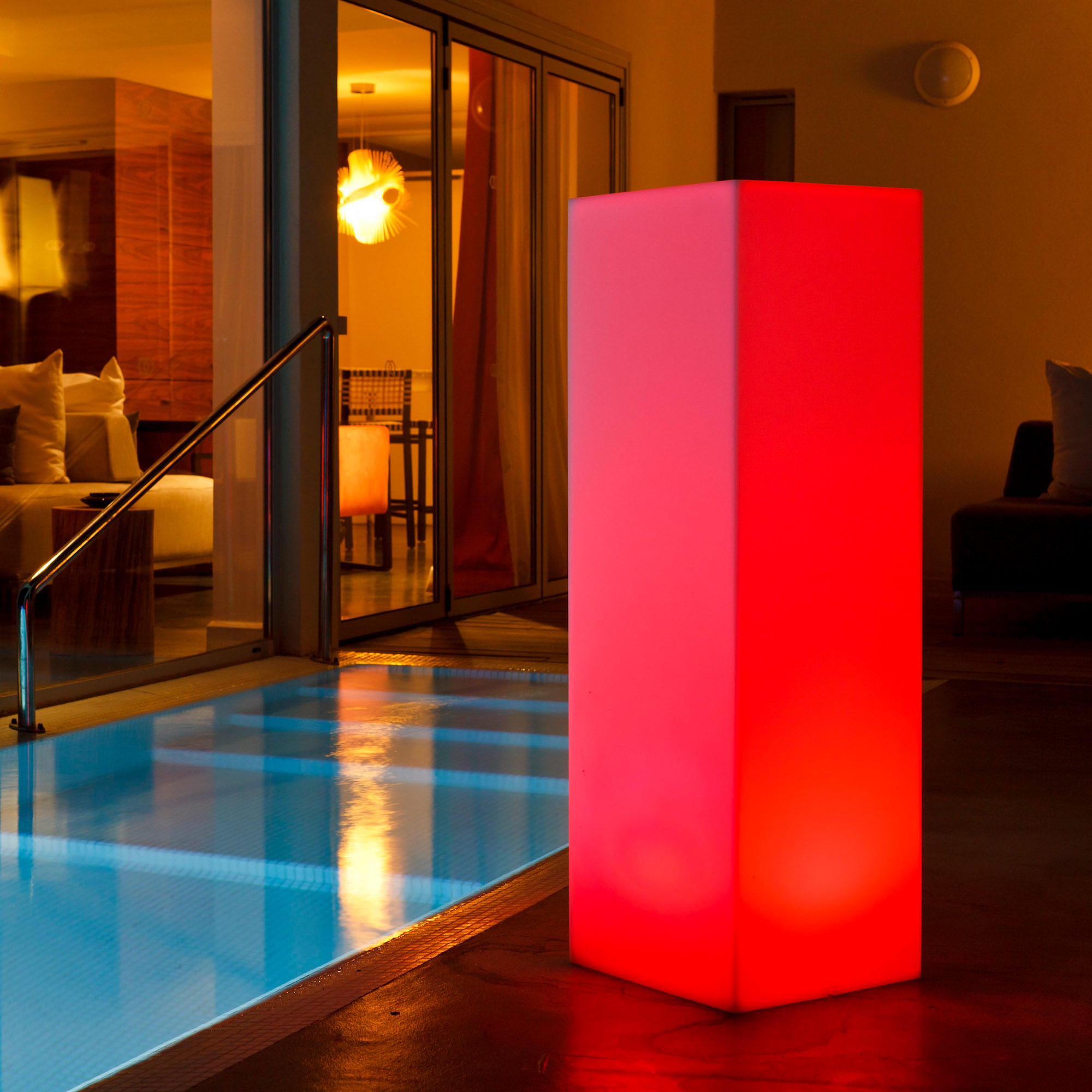 Block Portable Bluetooth Indoor / Outdoor LED Lamp by Smart & Green ...