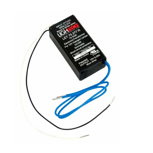 Let75wr 12v Ac Dimmable Electronic Transformer By Lightech LET-75-BF ...