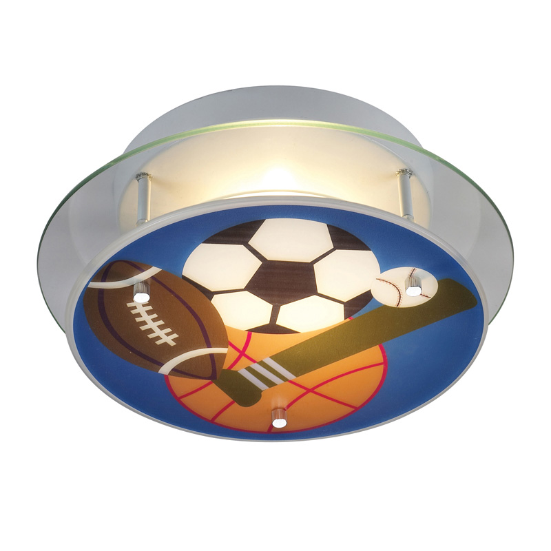 Sports Novelty Ceiling Semi-Flush Mount by Elk Lighting | 21005/2