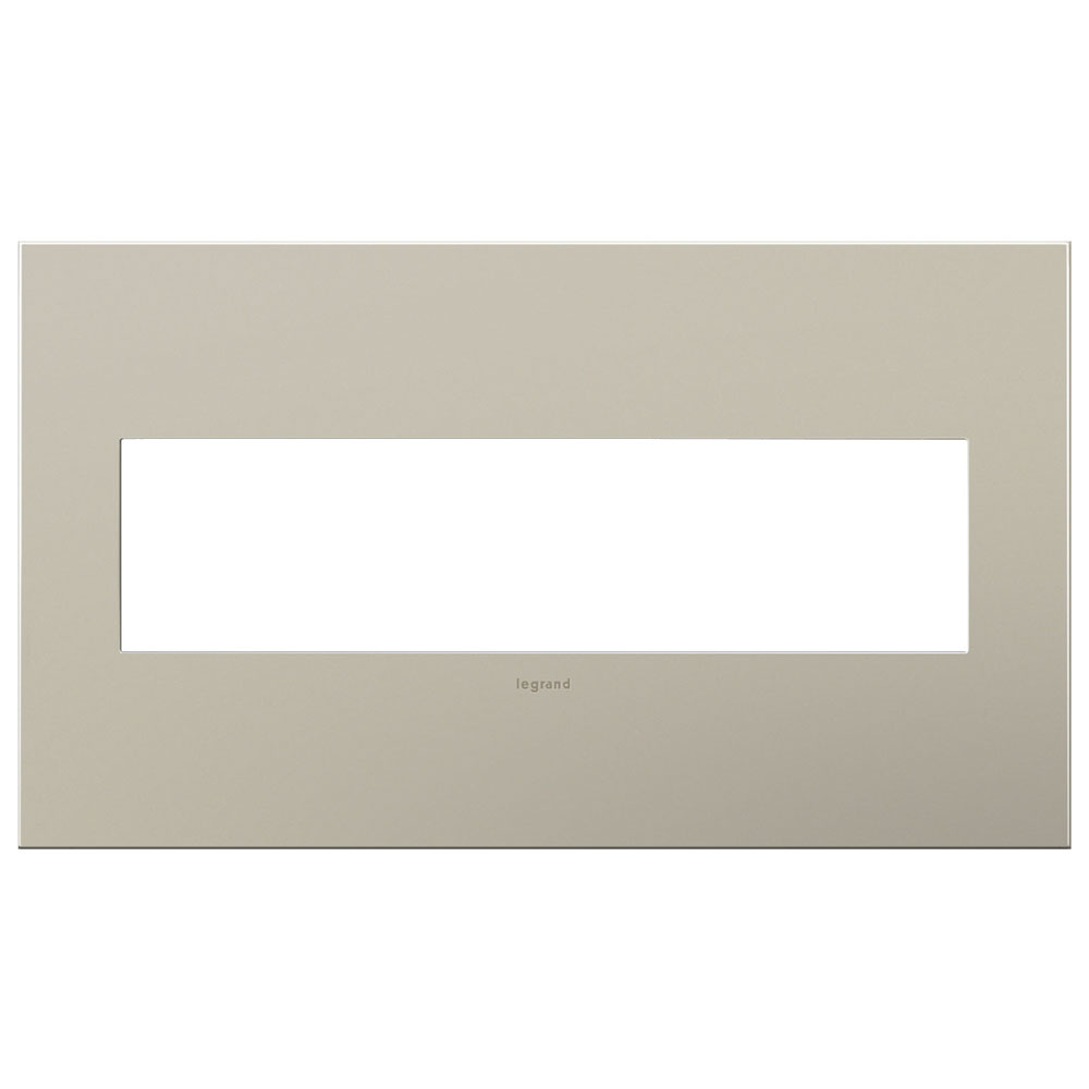 Adorne Cast Metal Wall Plate by Legrand Adorne | AWC4GSN4