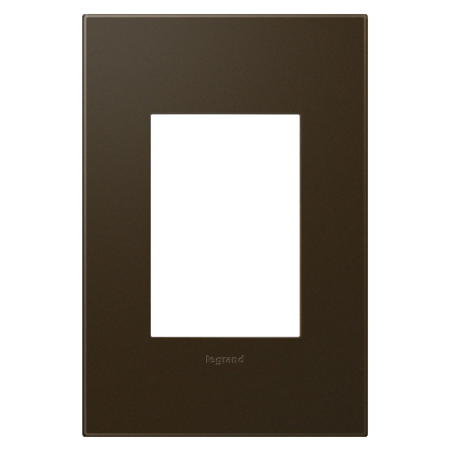 Adorne Plastic Screwless 1-Gang Plus Size Wall Plate by Legrand Adorne ...