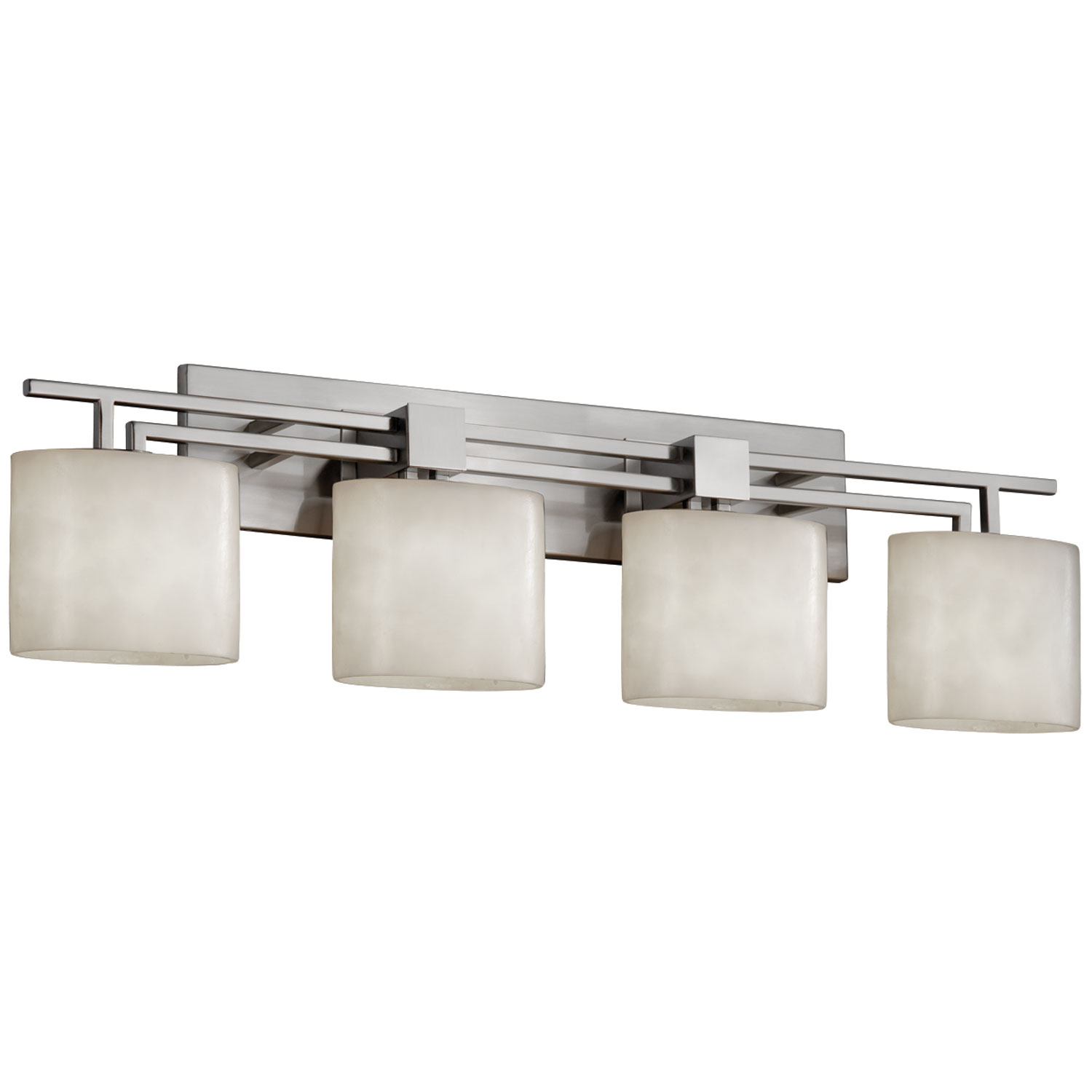Aero Oval Bathroom Vanity Light by Justice Design | CLD-8704-30-CROM ...