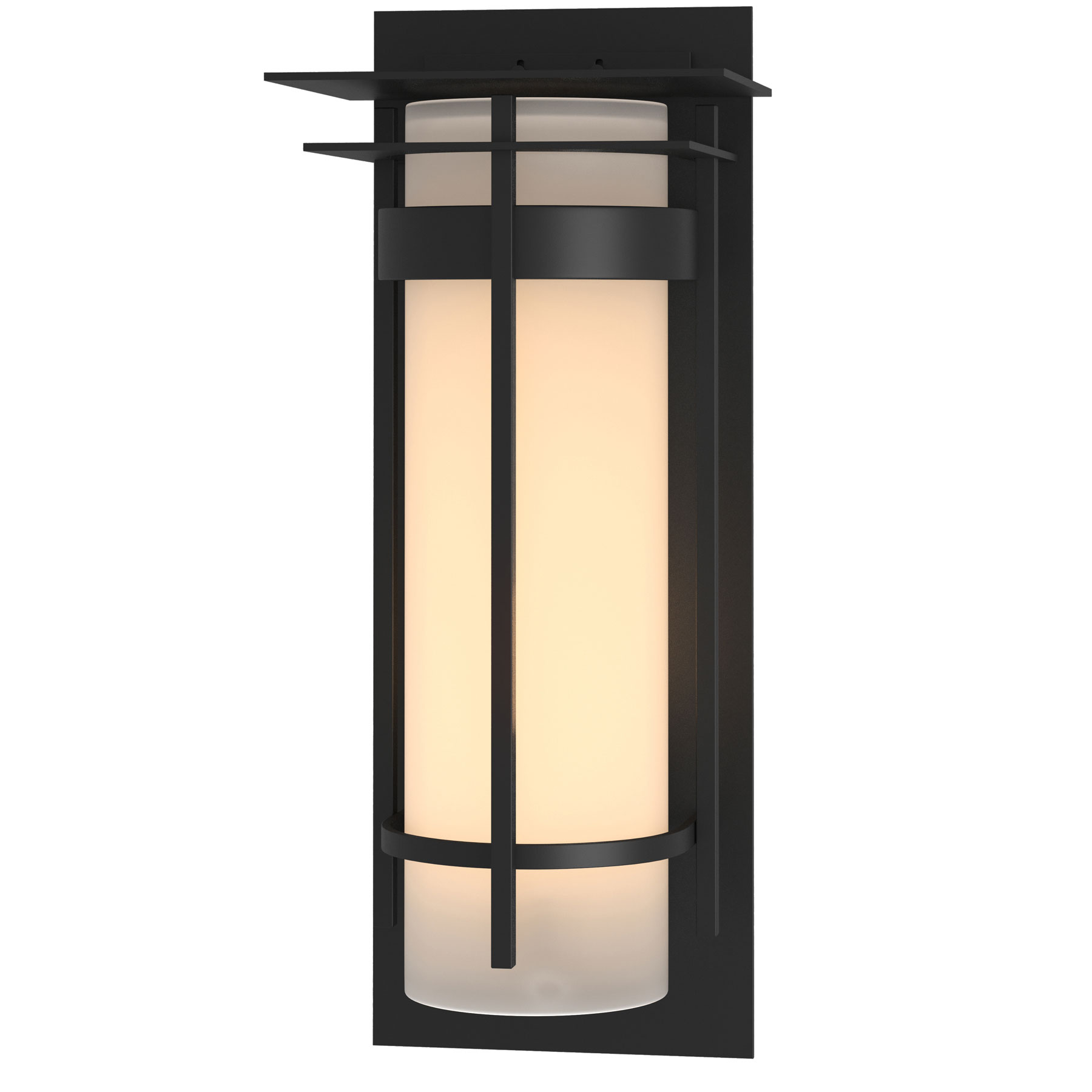 Banded Top Plate Outdoor Wall Sconce by Hubbardton Forge | 305995-1012 ...