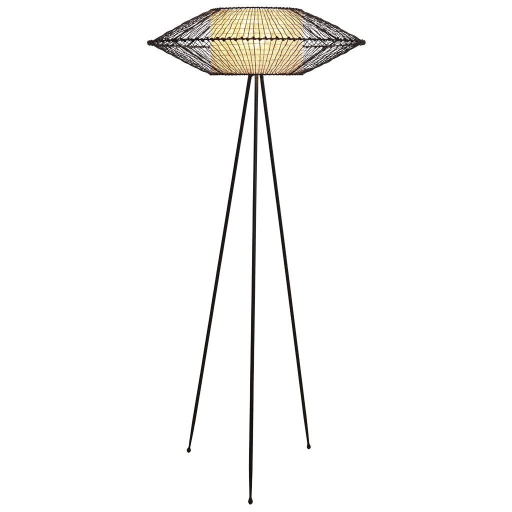 Kai Tripod Floor Lamp by Kenneth Cobonpue | LFKI-B-2763 | HIV214319