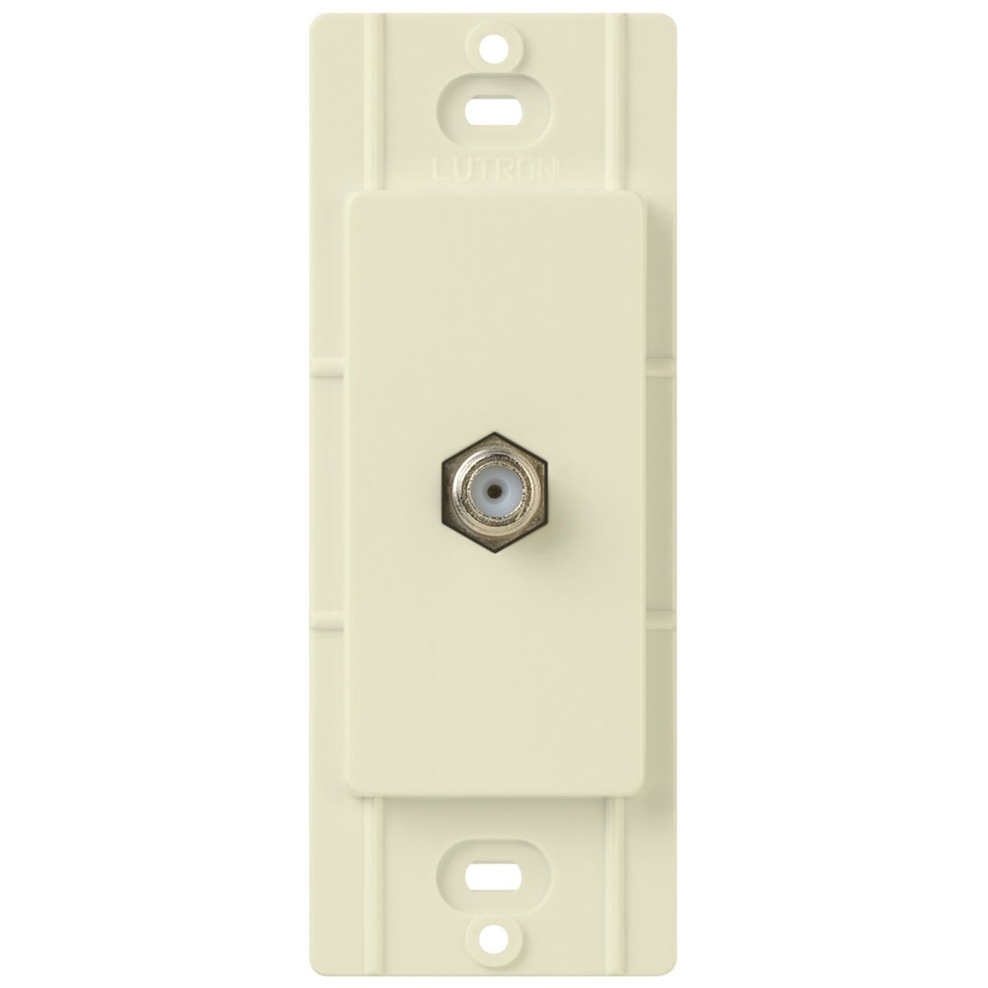 Claro Cable TV Jack by Lutron | CA-CJ-AL | LUT242743