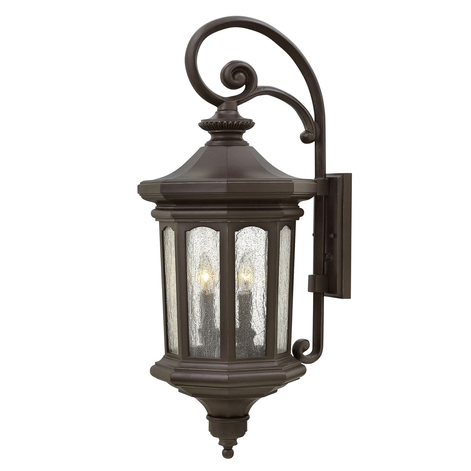 Raley Scroll Outdoor Wall Light by Hinkley Lighting | 1605OZ | HIN338882