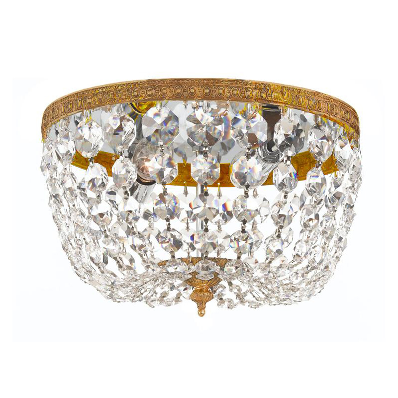 Richmond 8 Ceiling Light Fixture by Crystorama | 708-OB-CL-SAQ