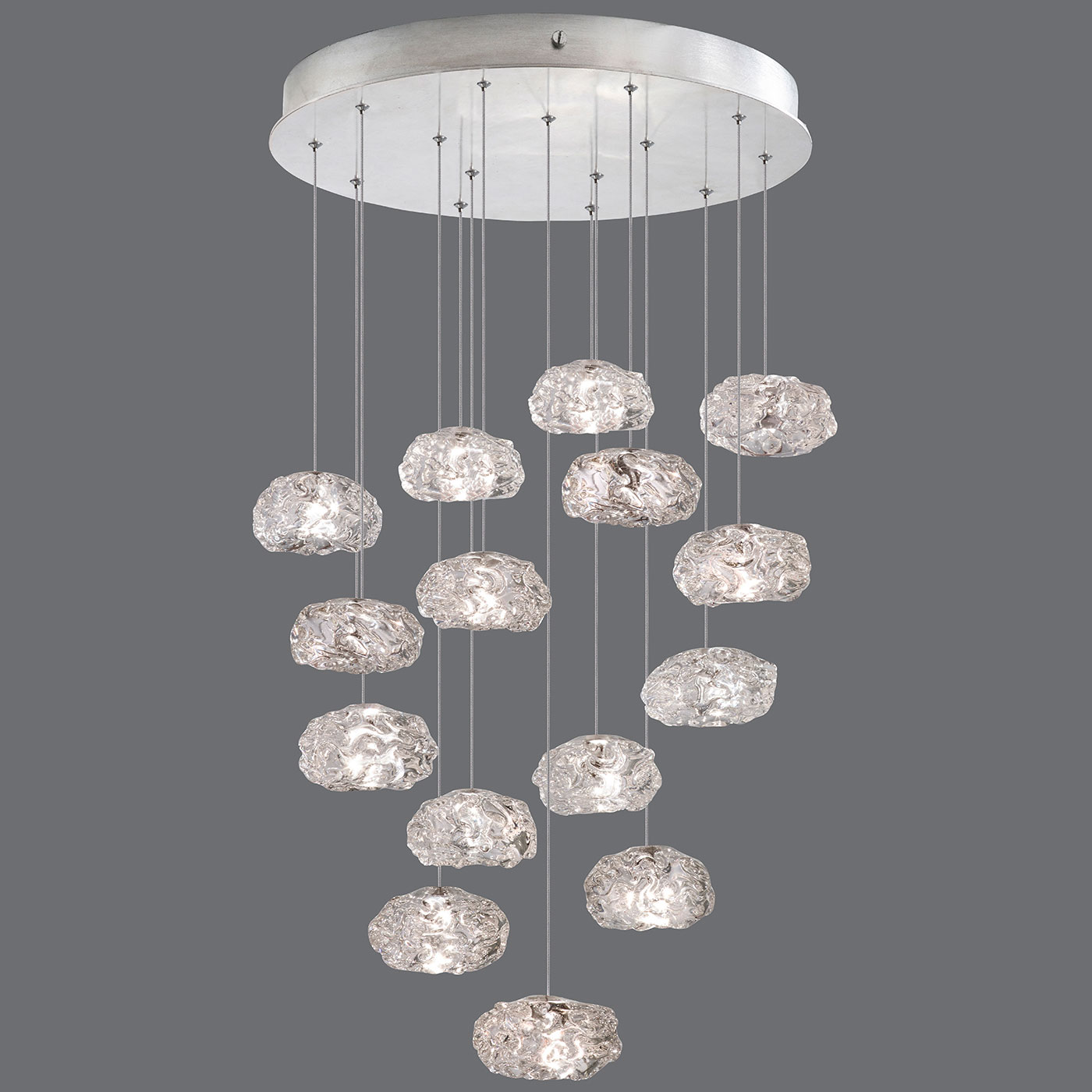 Natural Inspirations Round Multi Light Pendant by Fine Art Handcrafted ...