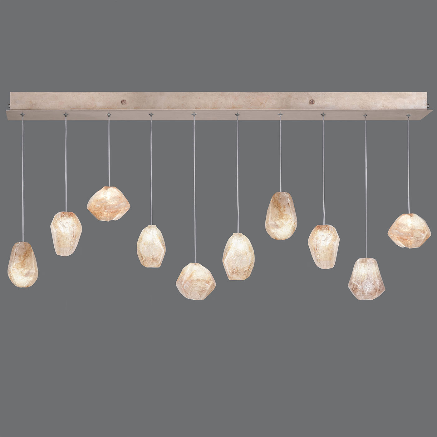 Natural Inspirations 10 Light Scattered Linear Pendant by Fine Art ...
